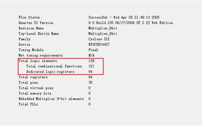 基于FPGA的8位移位相加乘法器Verilog代码Quartus仿真_电路方案 - 与非网